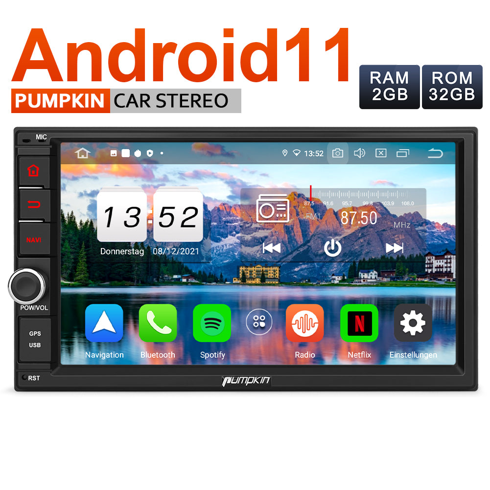Android Bluetooth Car stereo with Radio, Bluetooth, navigation, WIFI ...