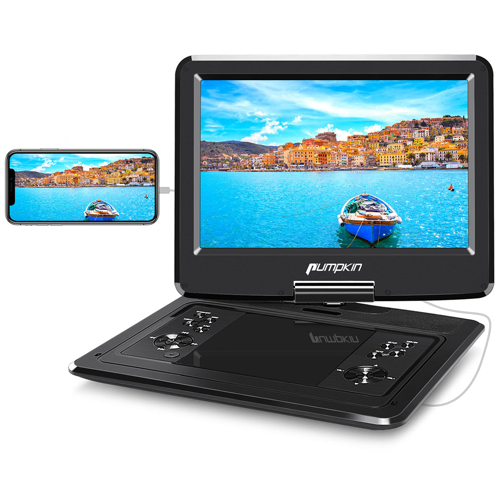 Single Screen Portable DVD Player, Mobile DVD Player for Kids, Travel ...
